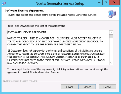 Installation of Angles for Oracle Generator Service – Angles for Oracle