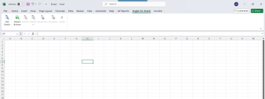 Use Angles For Oracle Excel Add In Angles For Oracle 6914